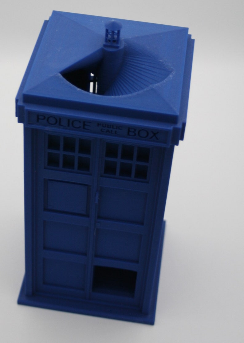 Dr. Who's Tardis replica Dice Tower by lolli13 - Etsy