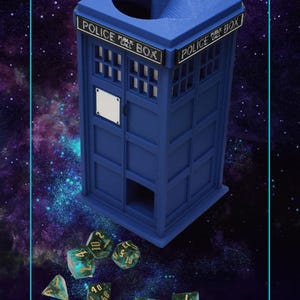 Dr. Who's Tardis (replica) Dice Tower by (lolli13) - Etsy