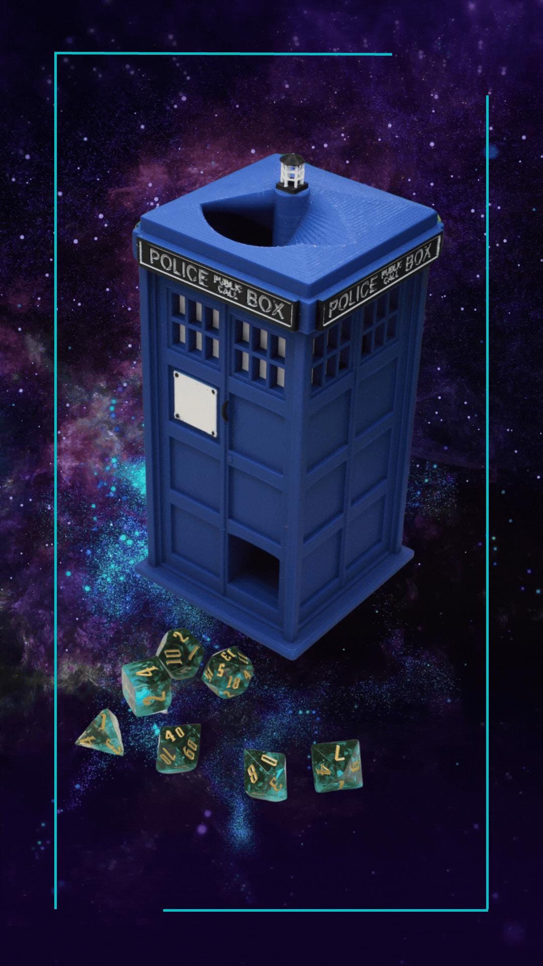 Dr. Who's Tardis (replica) Dice Tower by (lolli13) - Etsy