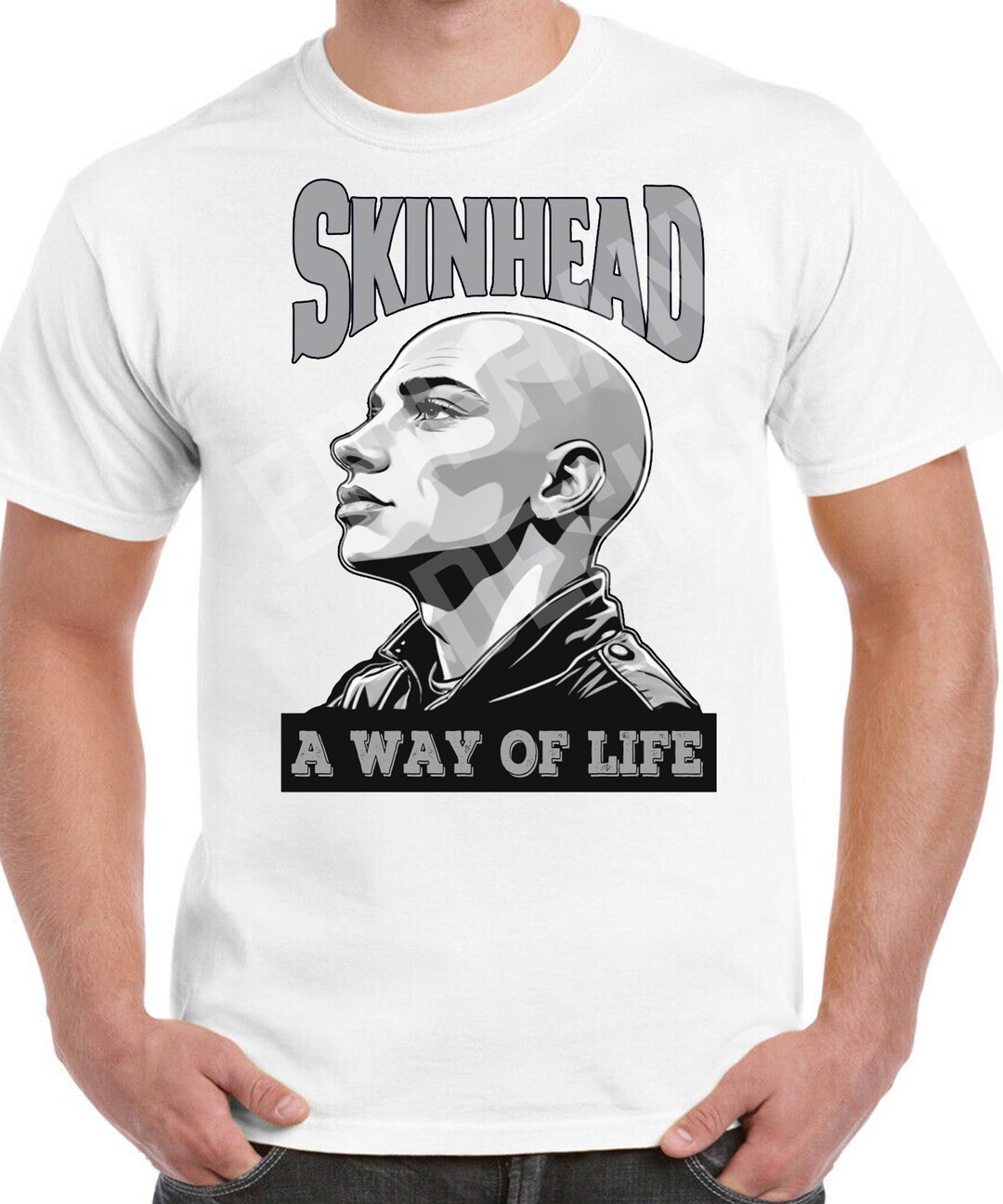 Men's Skinhead T-shirt Original Design 1969 Oi! Ska Reggae Trojan - Etsy