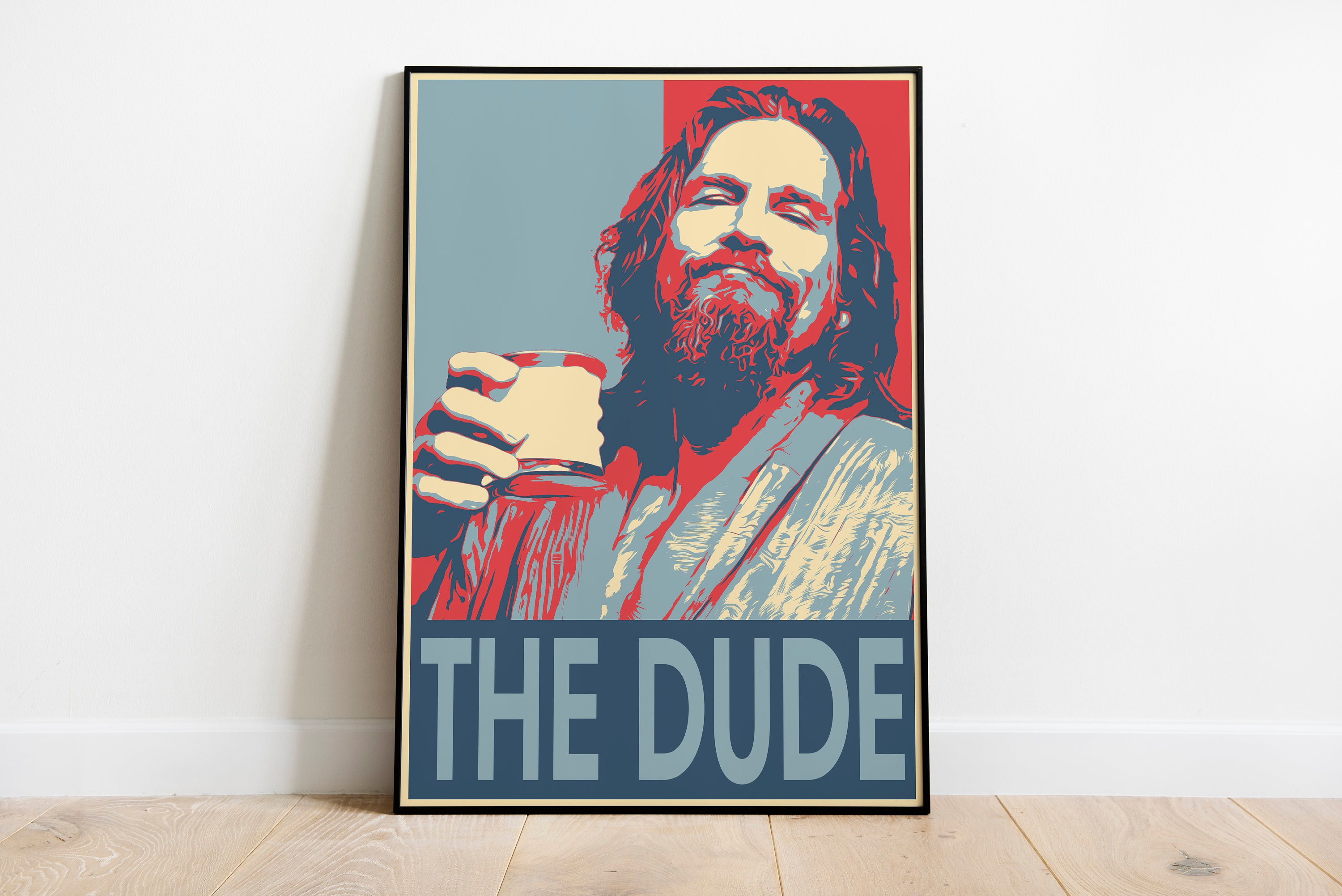 The Big Lebowski Art Print Movie Poster the Dude Wall Art - Etsy