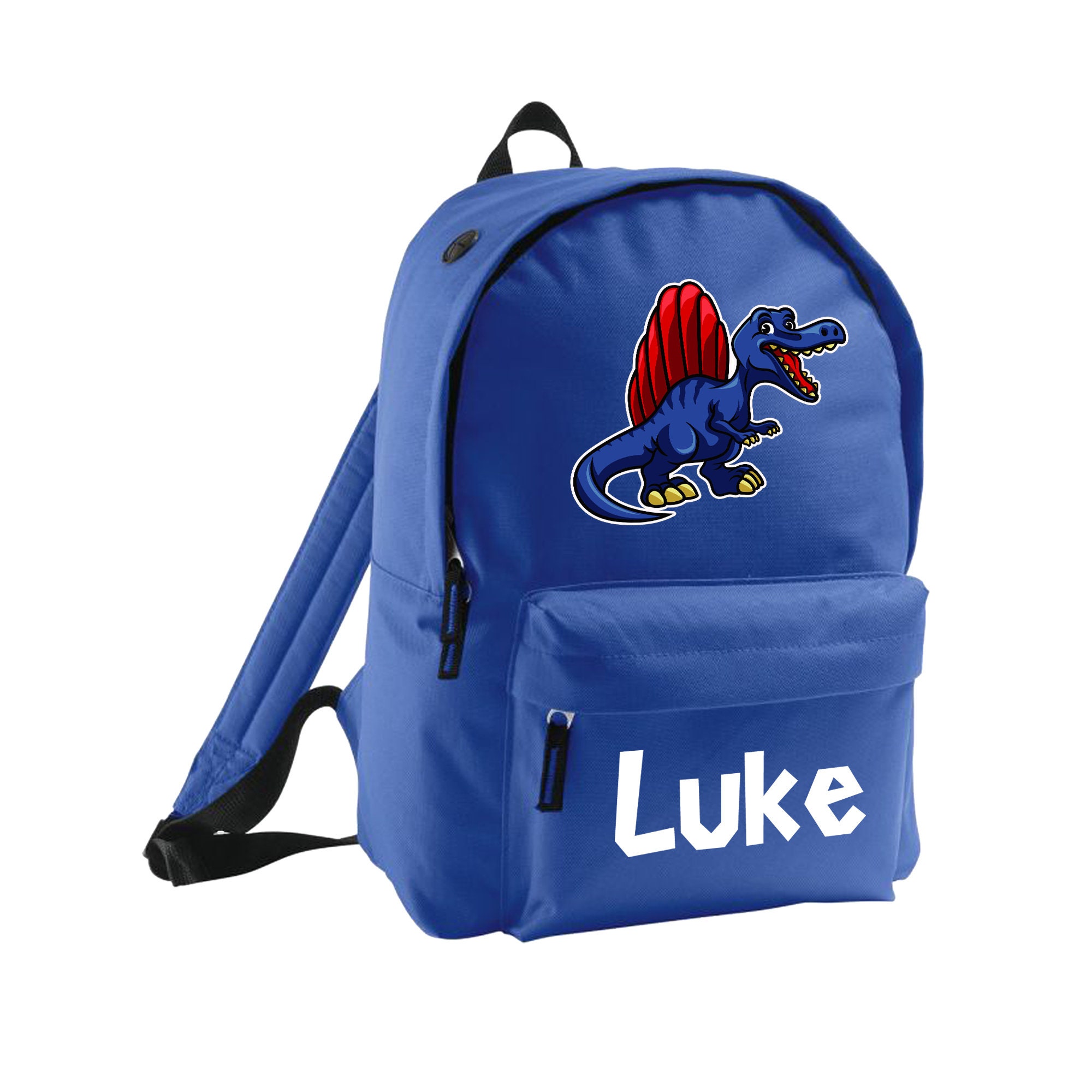 Spinosaurus Dinosaur Kids Backpack Personalised Add Name of - Etsy