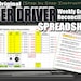 The UBER-DRIVER Weekly Goals & Reconciliation SPREADSHEET | Business ...