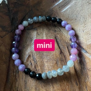 XOXO Bracelet Stack | Valentine’s Day | Onyx, Labradorite, Ruby ...