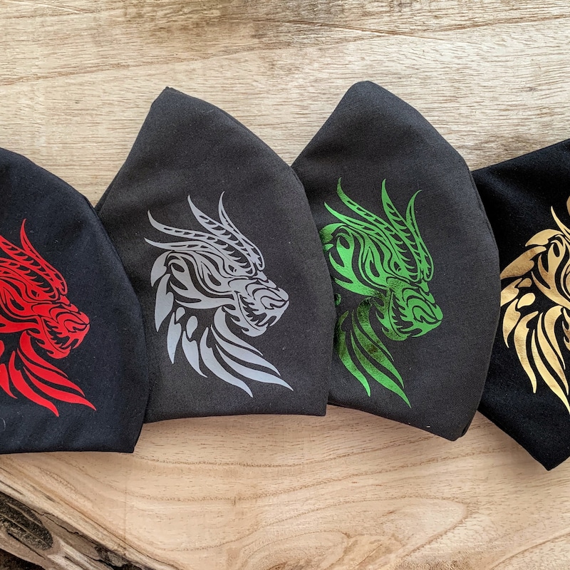 Dragon Face Mask - Etsy