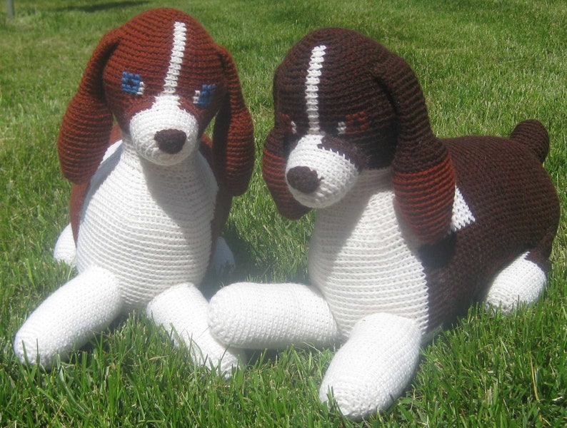 Tilly the Springer Spaniel Crochet Toy Pattern - Etsy