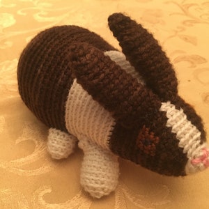 Valeria the Dutch Bunny Crochet Pattern - Etsy