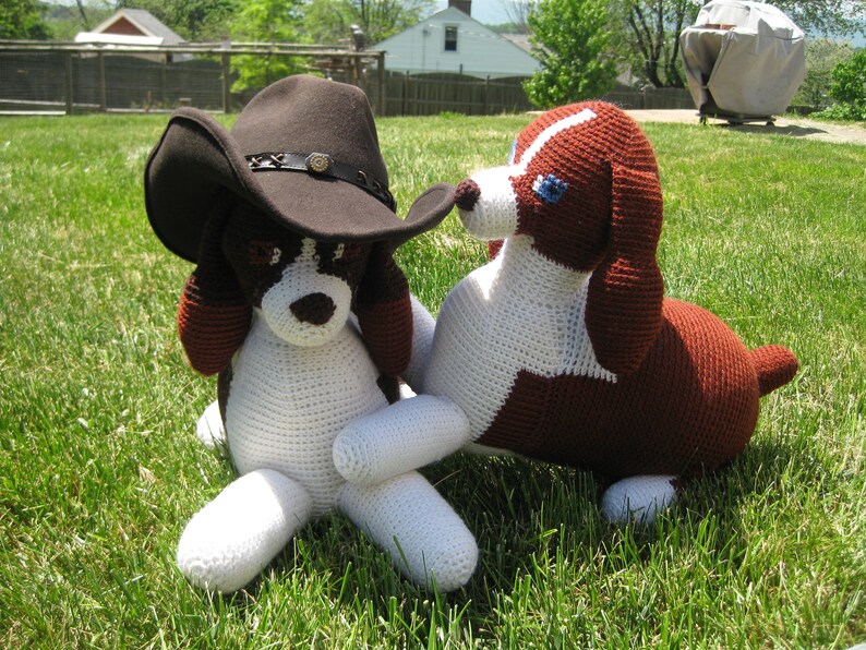 Tilly the Springer Spaniel Crochet Toy Pattern - Etsy