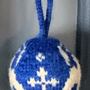 Christmas Spirit Ornament Knit Pattern - Etsy