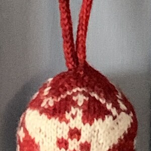 Christmas Spirit Ornament Knit Pattern - Etsy