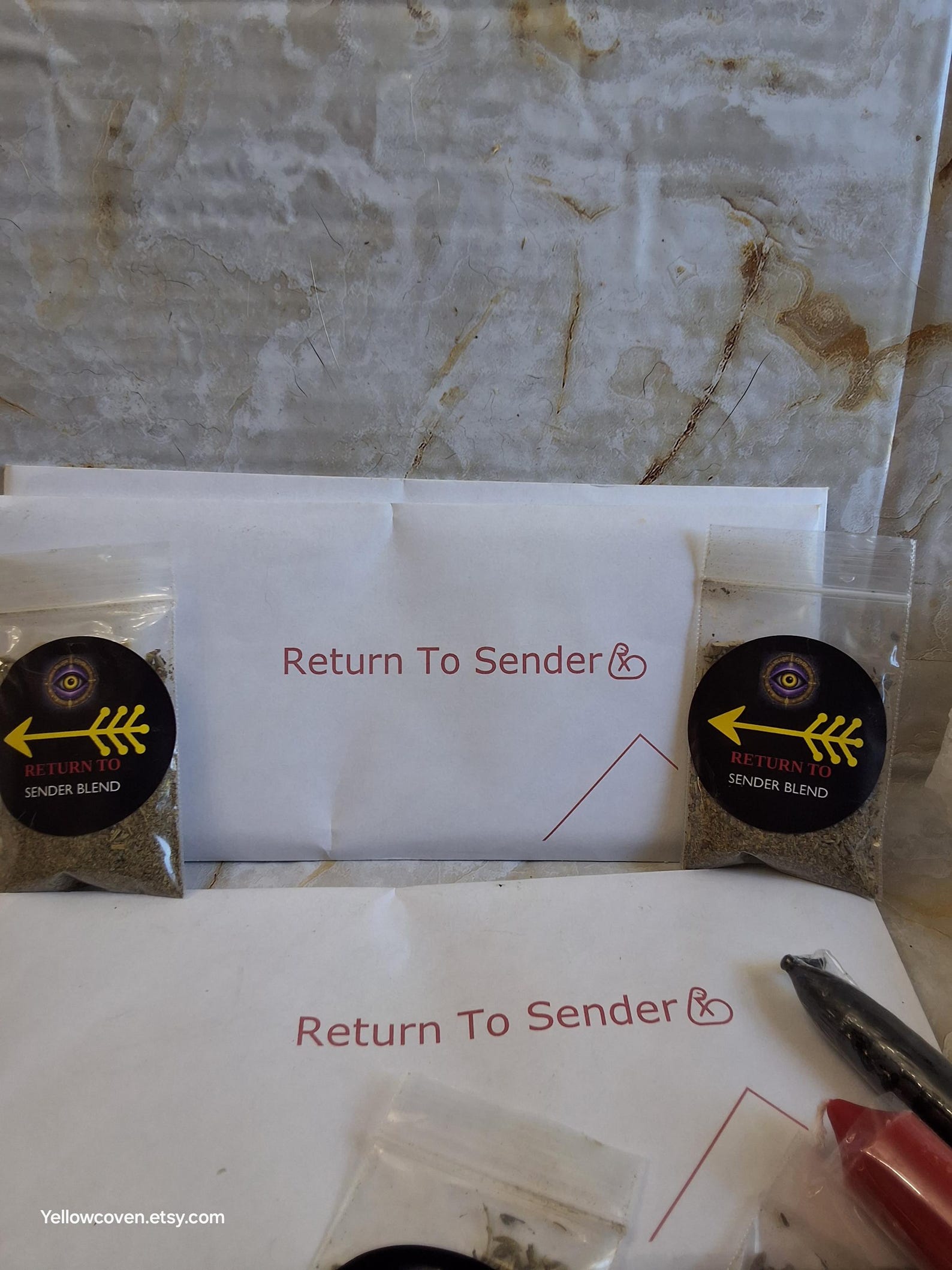 Return to Sender Envelope Spell, Hoodoo Spell, Witchcraft, Ritual ...
