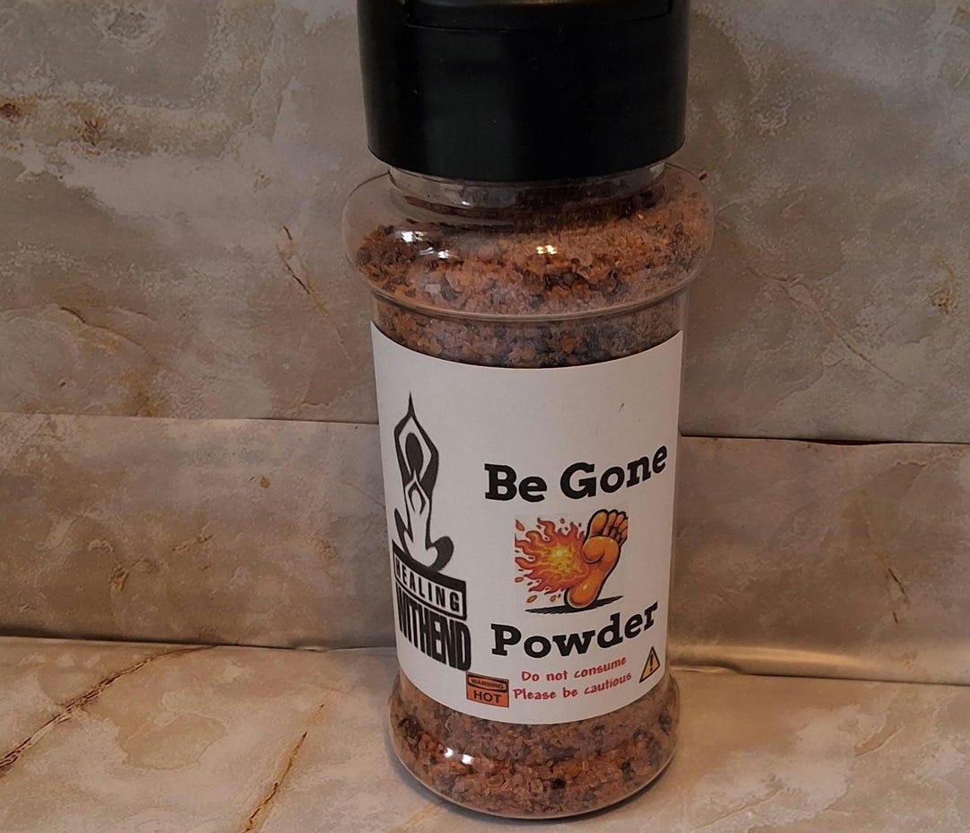 Be Gone Powder, Hot Foot Powder, Hot Foot Salt - Etsy