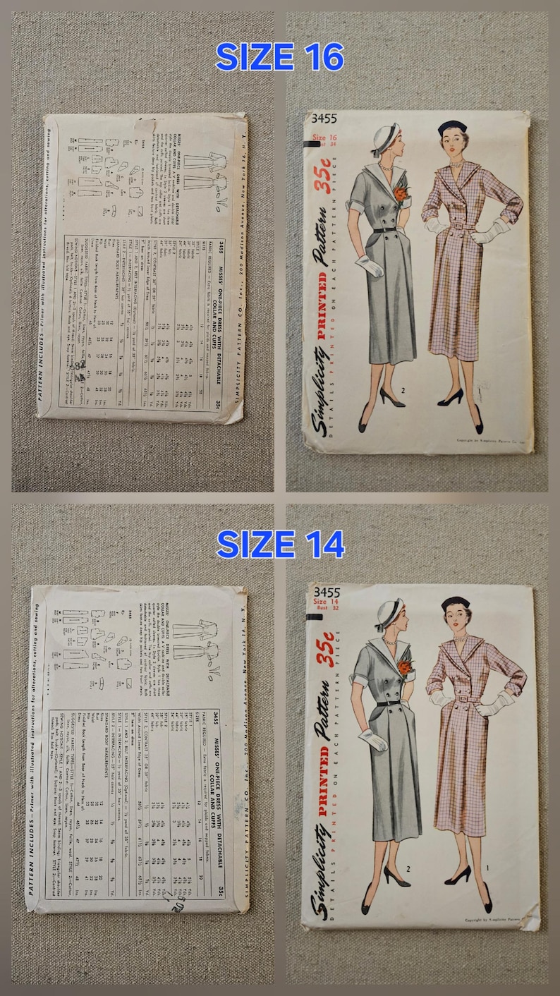 Vintage 1940s Simplicity Sewing Pattern (YOU PICK) - Etsy