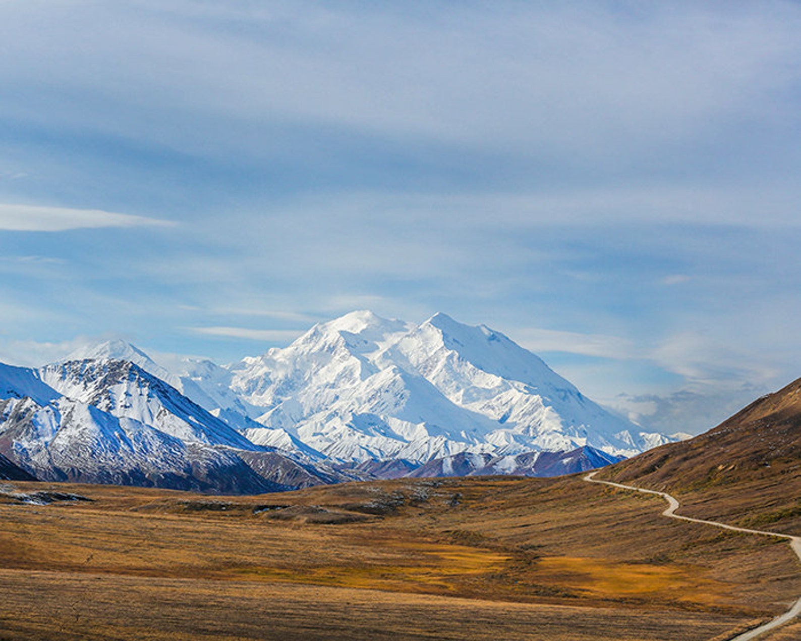Denali Fine Art Print: Snowy Mountain Landscape Photography - Etsy