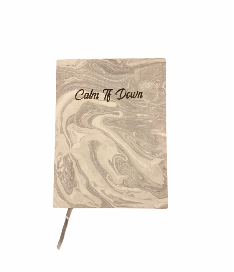 Calm TF Down Journal - Etsy
