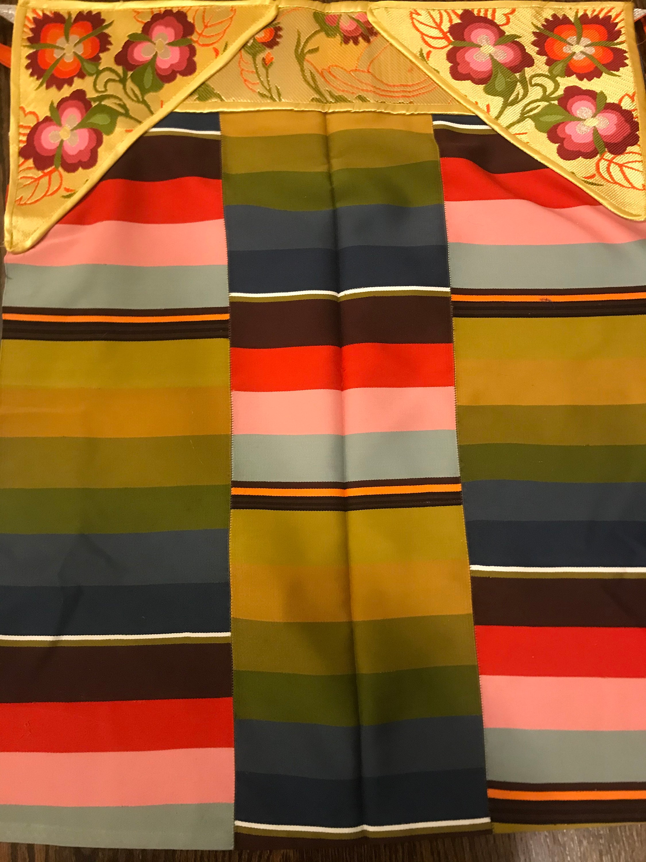 Warm / Thick Tibetan Pangden / Apron for Chuba / Baku / Bakhu. - Etsy