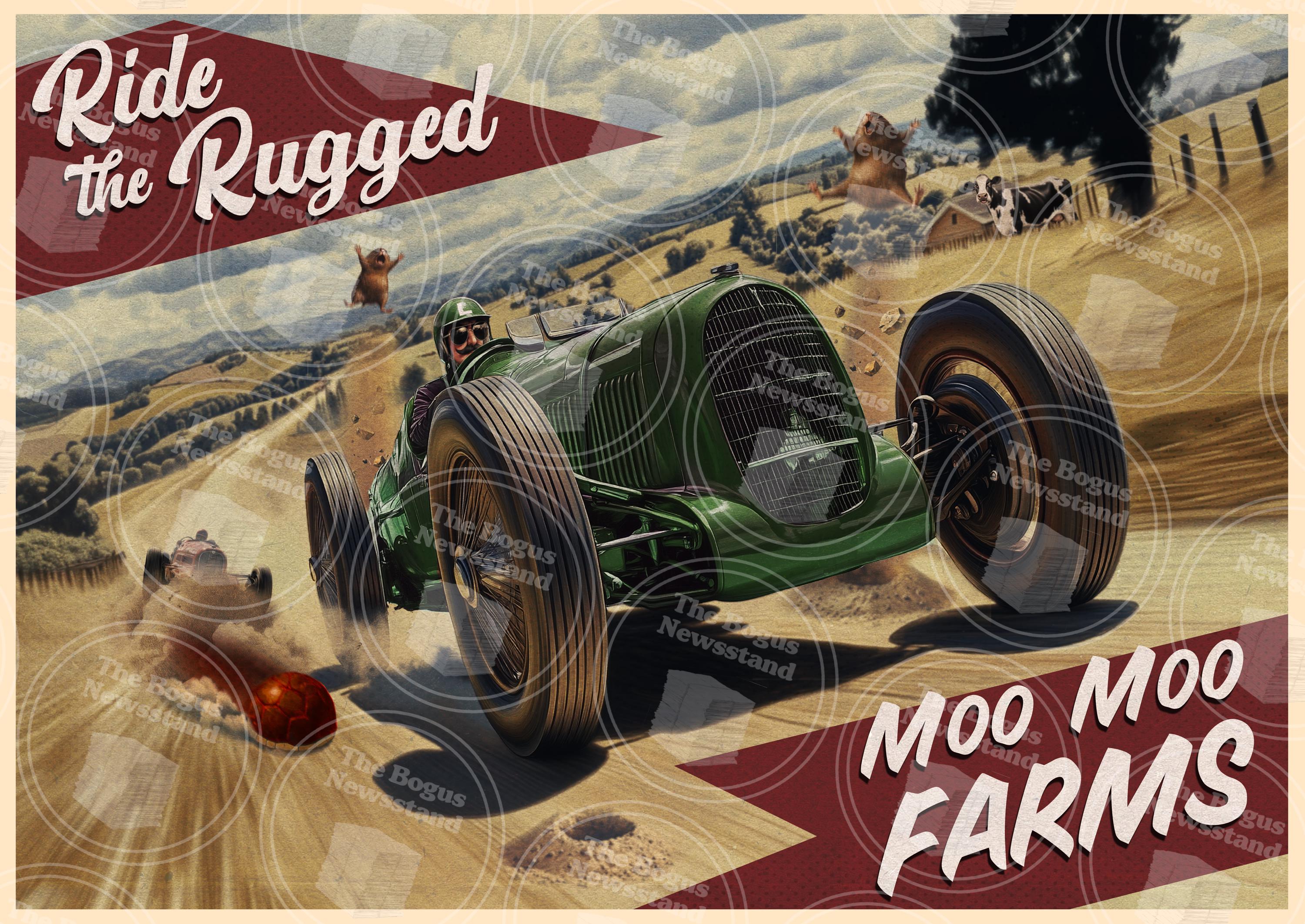 Mario Kart Poster | Vintage Wall Art | Nintendo Print | Moo Moo Farm - Etsy