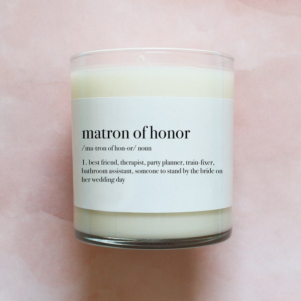 Matron of Honor Gift - 60+ Gift Ideas for 2024