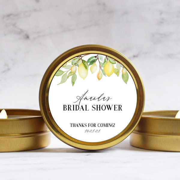 Lemon Bridal Shower Favors - Etsy