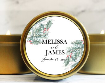 Personalized Pine Tree Favor Tags Pine Tree Wedding Favor - Etsy