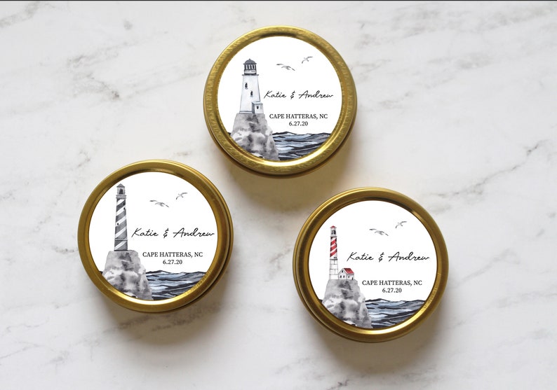 Nautical Wedding Favors Cape Cod Lighthouse Wedding Favors | Etsy