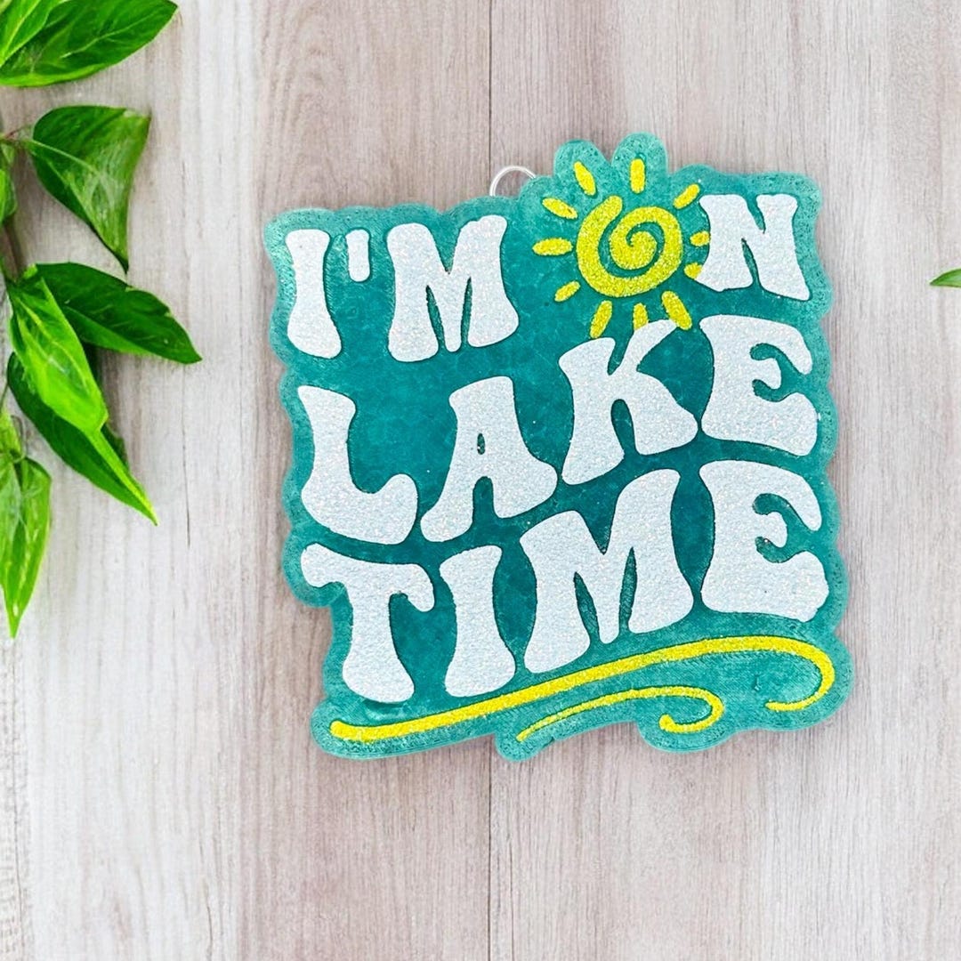 Lake Time Freshie | Car Freshie | Car Air Freshener | Car Accessory ...