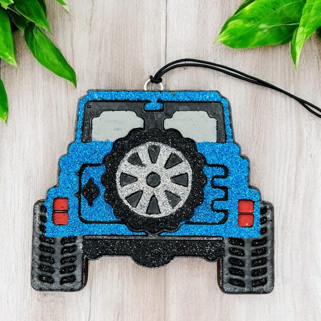 Jeep Rear Freshie | Car Freshie | Car Air Freshener | Car Accessory ...