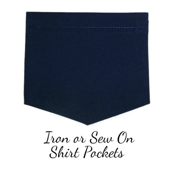 Navy Blue Pocket - Etsy