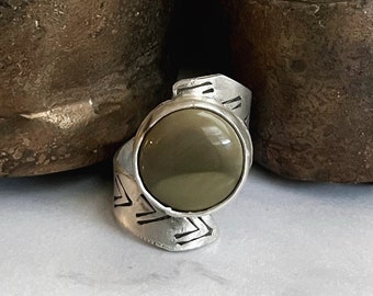 Blue Mountain Jasper Ring - Etsy