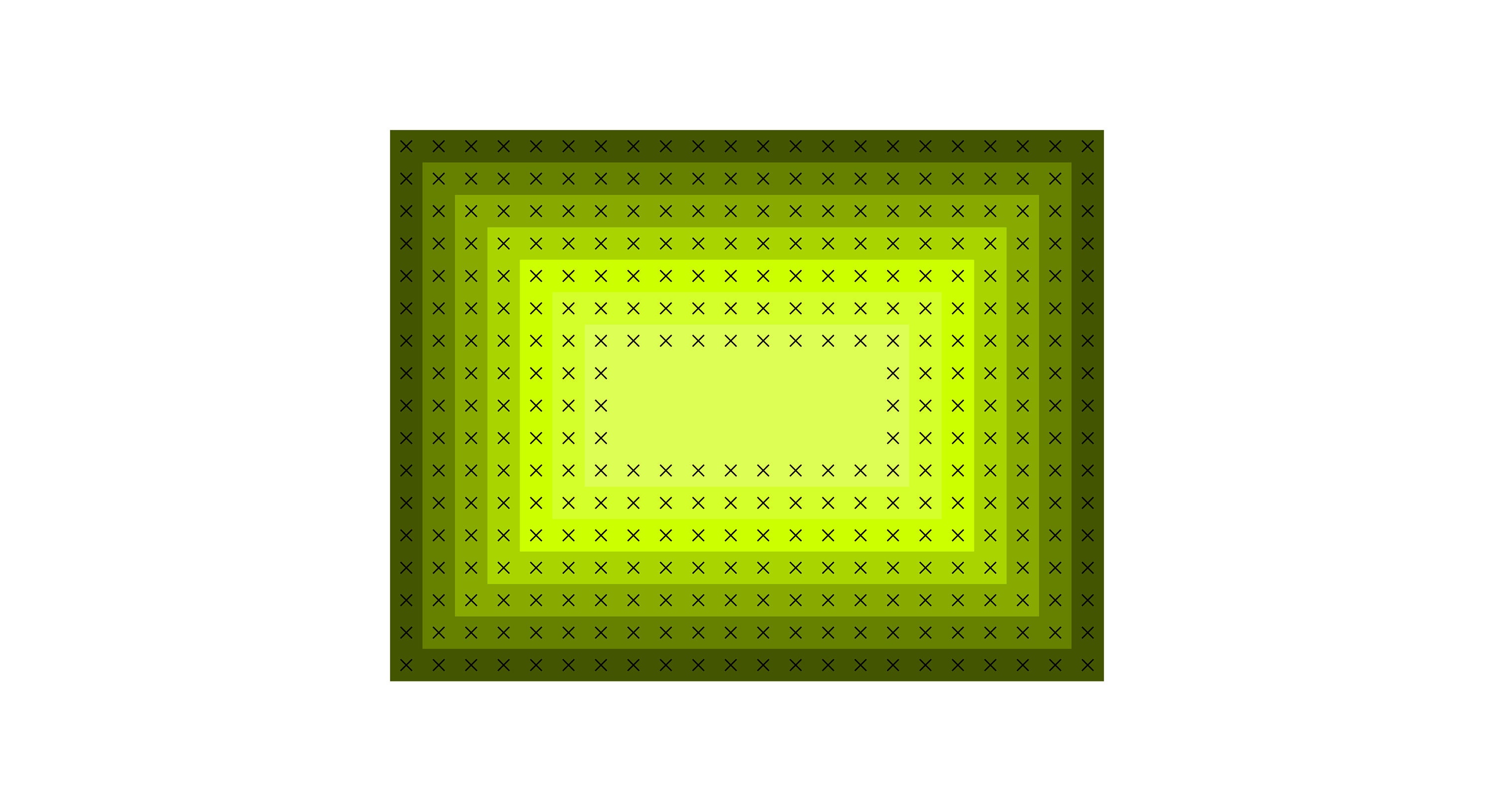 A2 Nested Cross Stitched Rectangles SVG Digital Download - Etsy