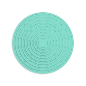 Nested Stitched Circles SVG Digital Download - Etsy