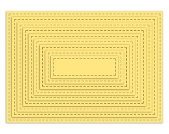 Double Stitched Dies - Etsy