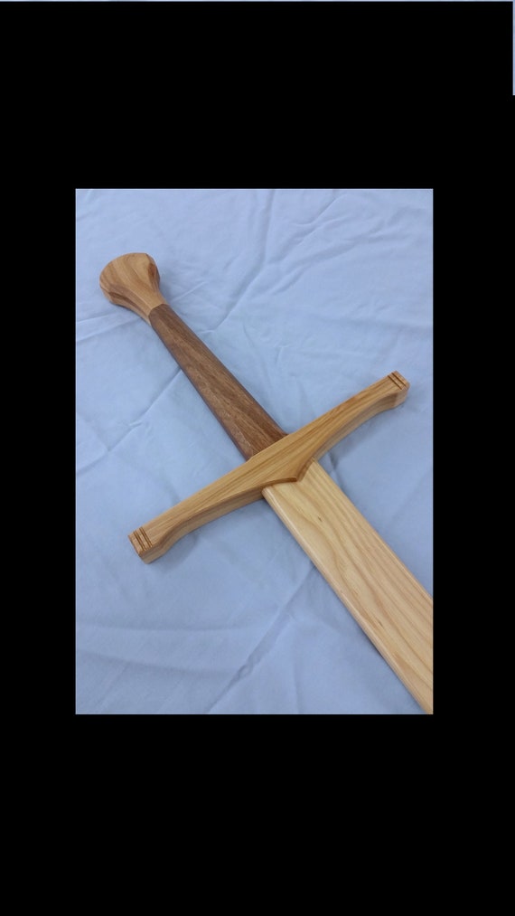 Wooden Sword Practice Sword Longsword High Quality - Etsy Australia