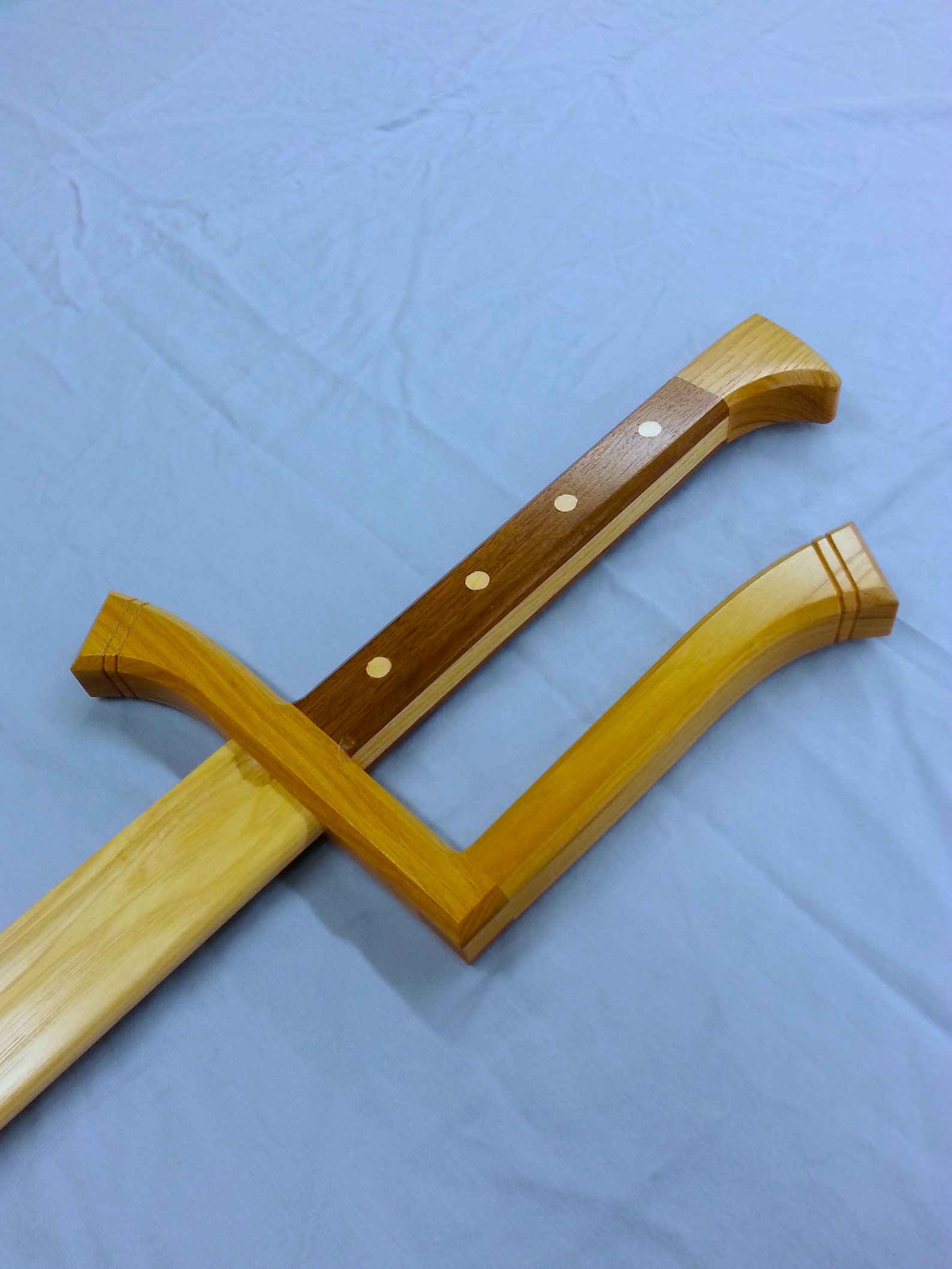 German Messer Wooden Sword display and functional practice | Etsy