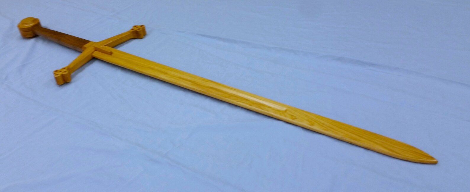 Scottish Claymore Wooden Sword Hema larp waster display. | Etsy