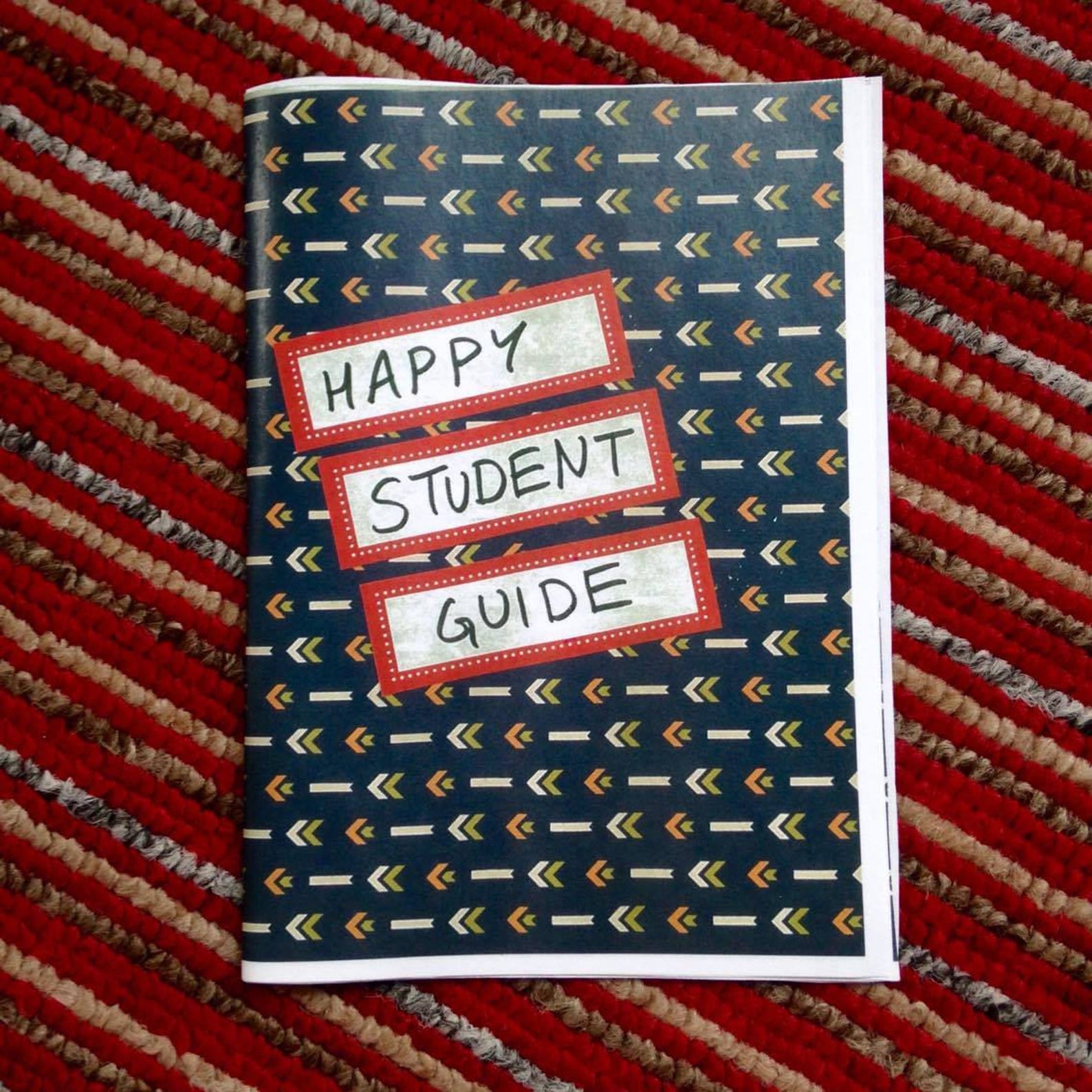 The Happy Student Guide. Zine for Students. University Student Guide ...