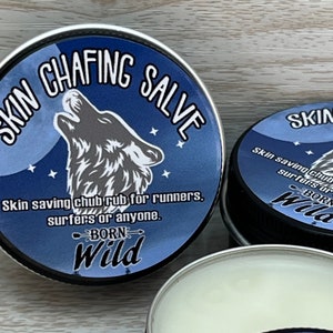 Anti CHAFING SALVE Skin Thigh Chub Rub by Born Wild Runners Surfers ...