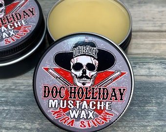 Doc Holliday Mustache Wax - Etsy