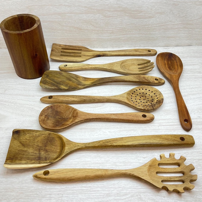 Walnut Utensils - Etsy