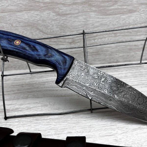 Knife With Blue Handle - Etsy