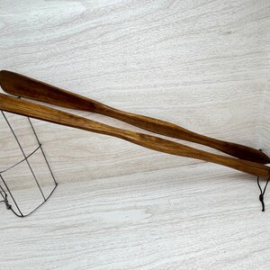 USA Made SANDALWOOD Wood Hand Carved Wood XXL 22 Long Back Scratcher ...