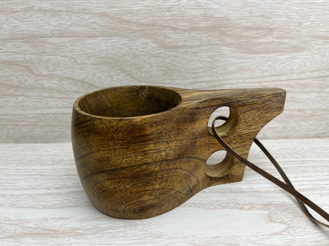 USA Made SHAVE CUP Handmade Rubberwood Rubber Wood Shaving Soap Lather ...