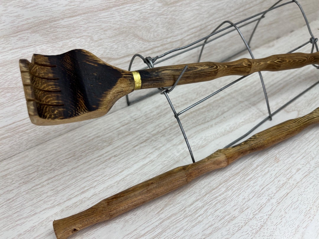 USA MADE American Grown Texas Oak Wood Hand Carved Wood 17 Long Back ...