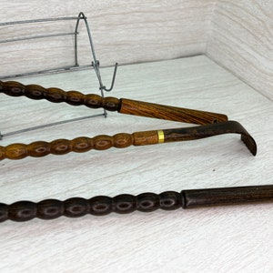 USA MADE Solid SANDALWOOD Wood Hand Carved Wood 17” Long Back Scratcher ...