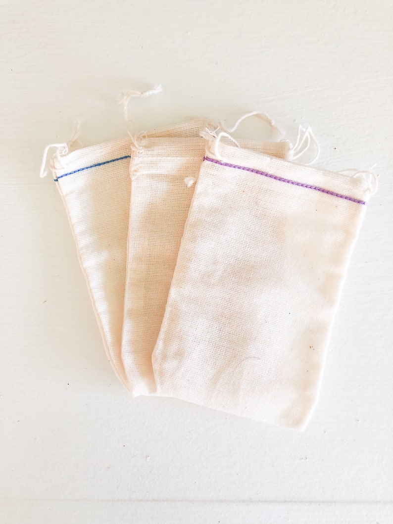Customized French Lavender Sachet Muslin Bags for Wedding Ceremony ...