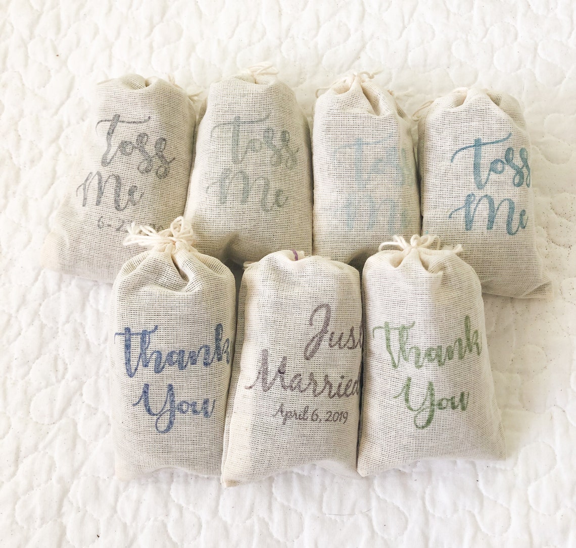 French Lavender Sachets Favors for Wedding Reception Toss | Etsy