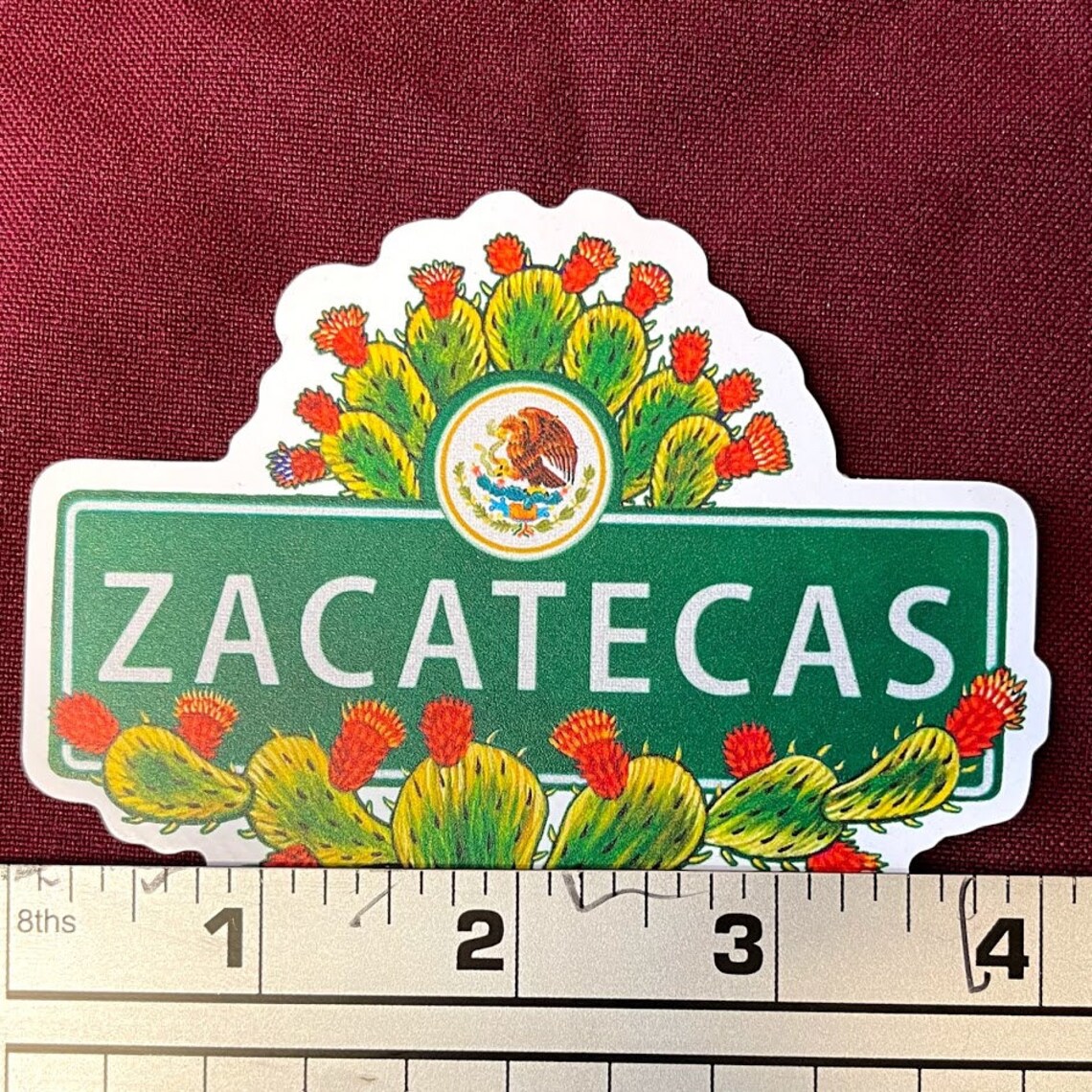 Zacatecas Sticker 4 X 3.5 | Etsy