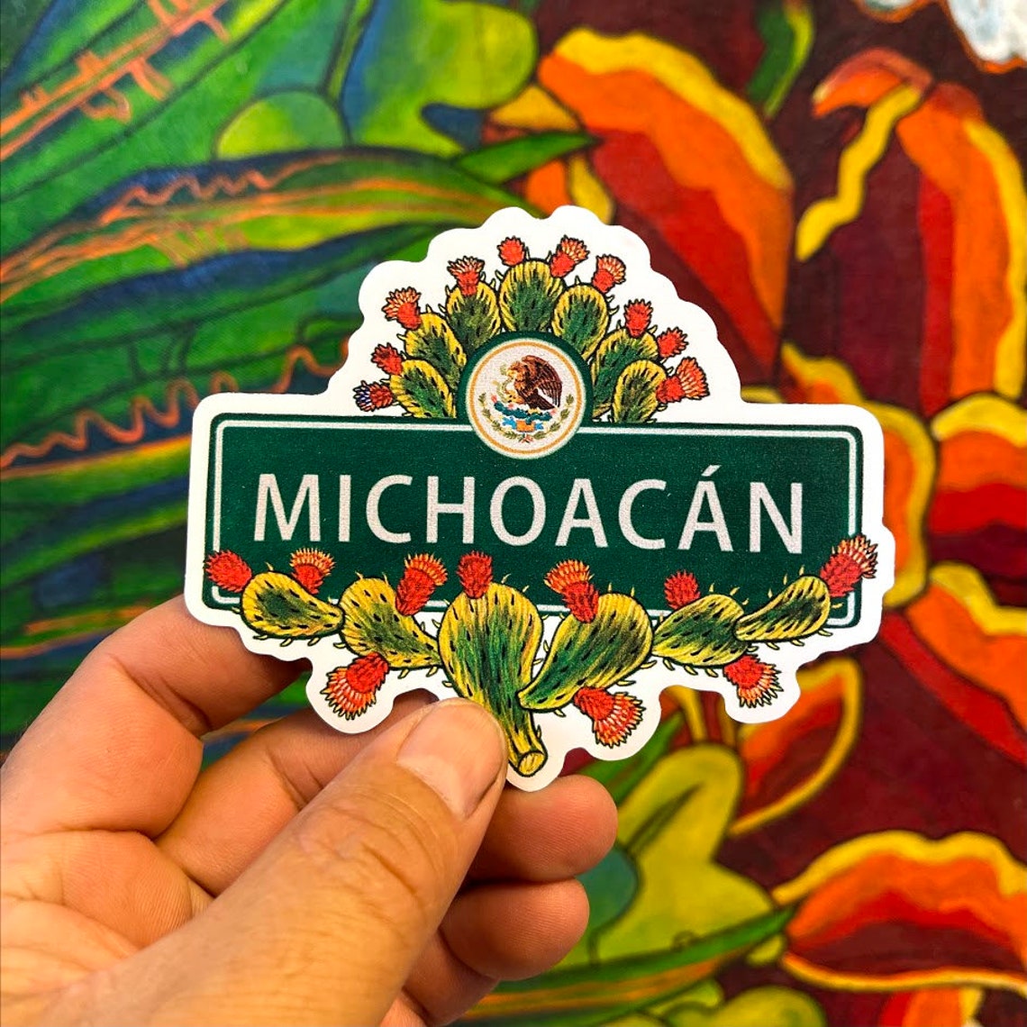 Michoacan Sticker 4 X 3.5 - Etsy