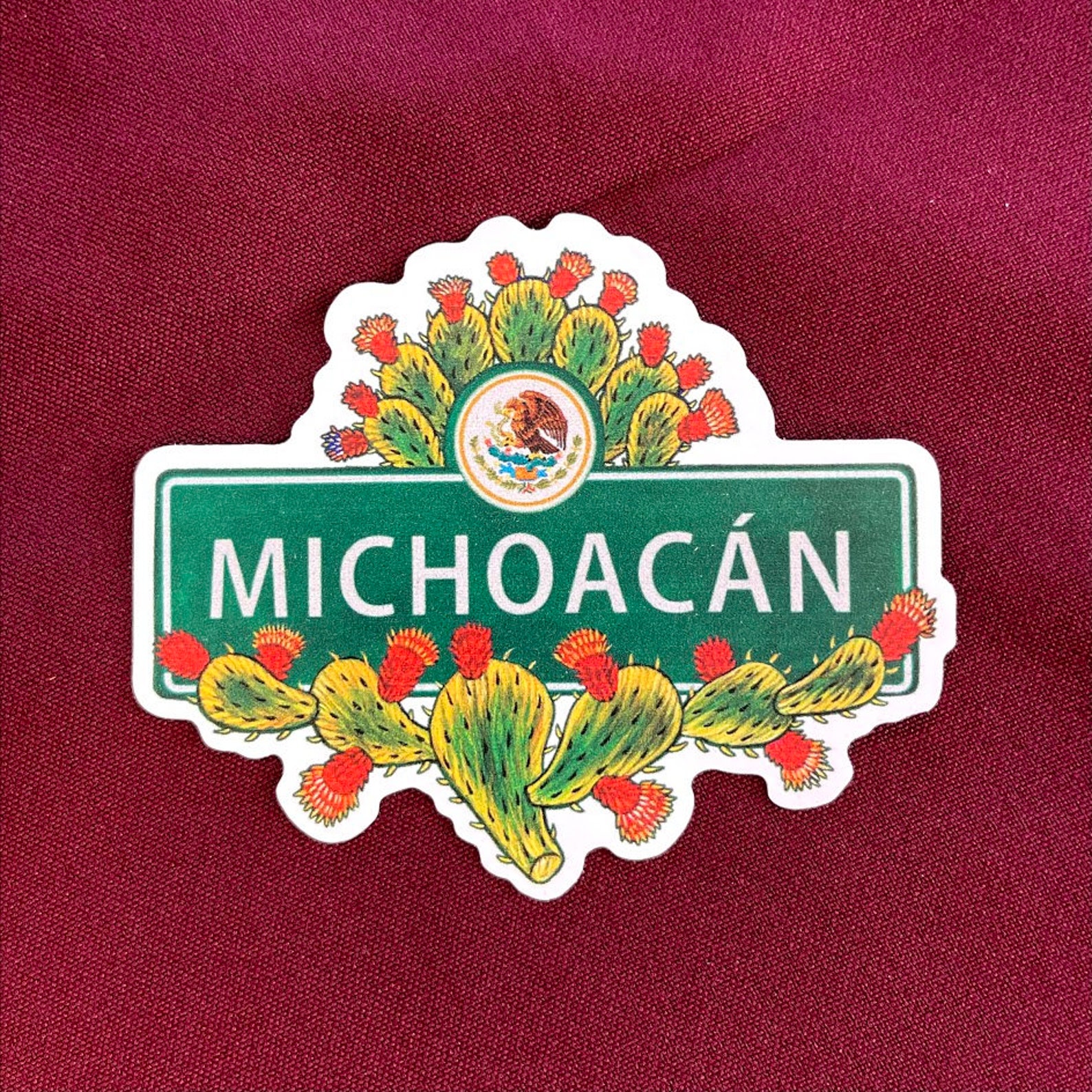 Michoacan Sticker (4" X 3.5") - Etsy