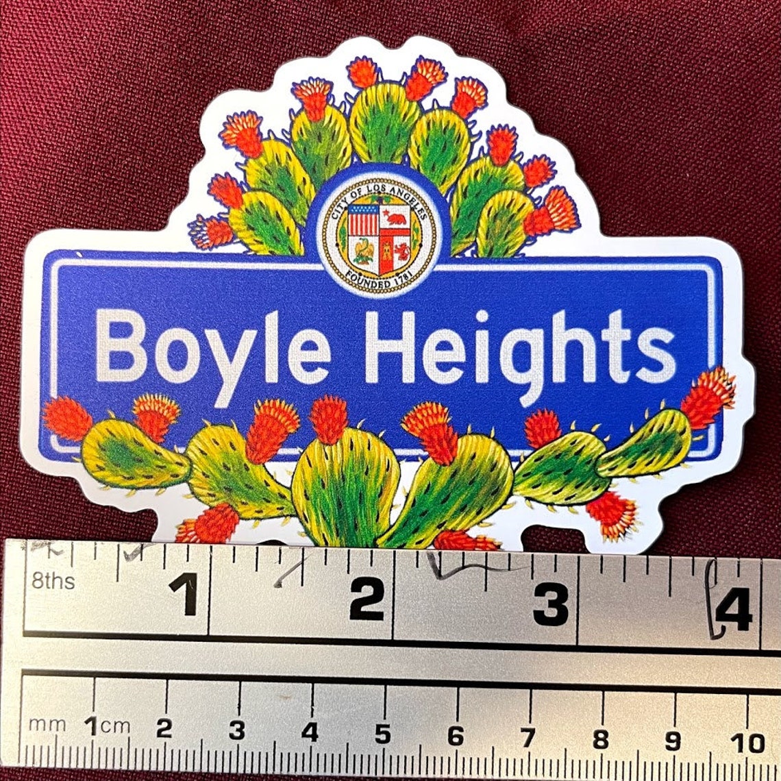 Boyle Heights Sticker 4 X 3.5 | Etsy